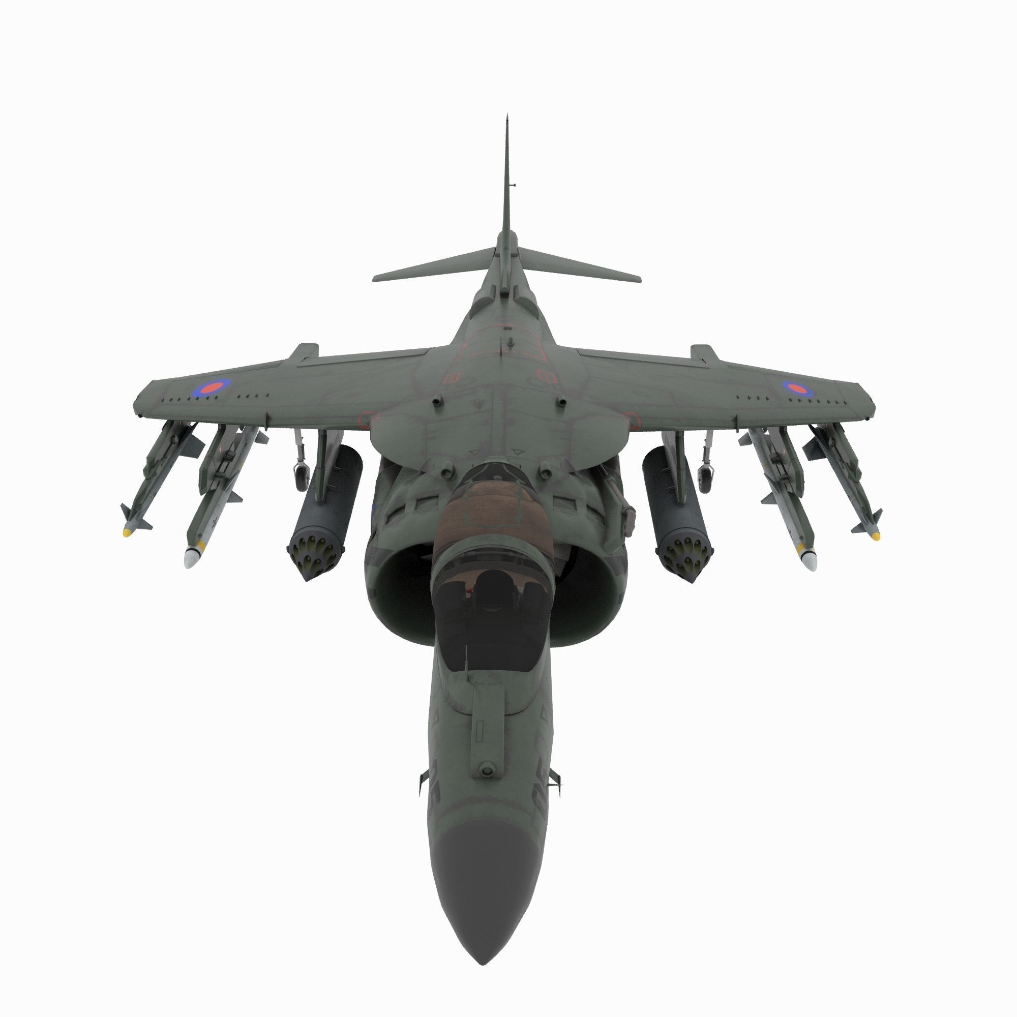 Aircraft01 british fighter jet - british fighter jet 3D model | CGTrader