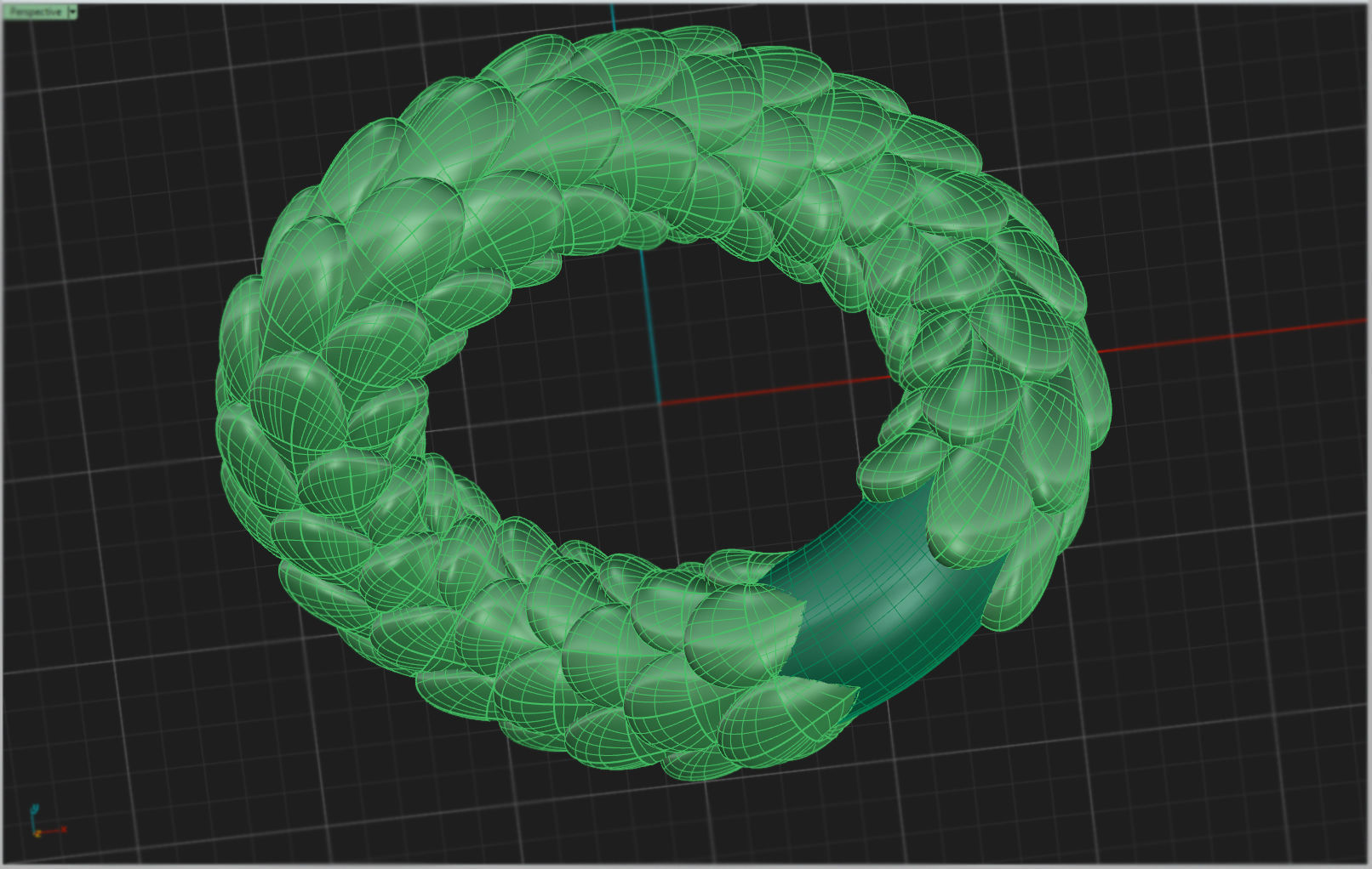 Snake Chain Link 3D model 3D printable | CGTrader