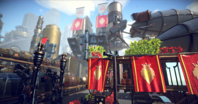 3D model Fantasy Steampunk sky city Kitbash VR / AR / low-poly | CGTrader