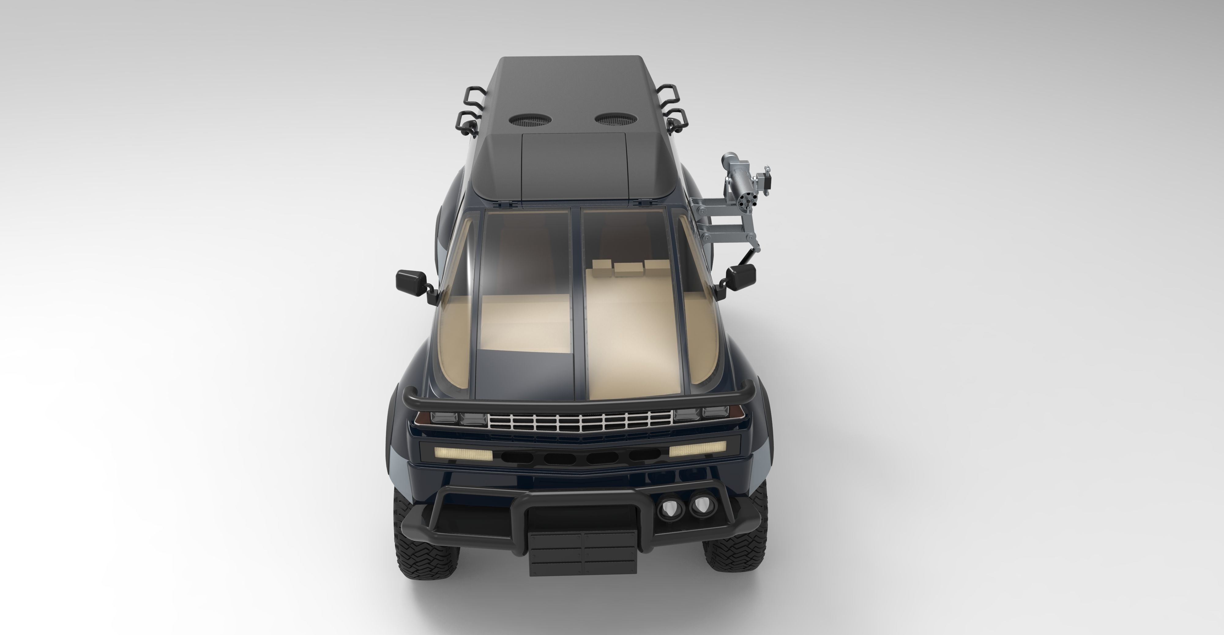 Truck from the movie Tango and Cash 3D model | CGTrader