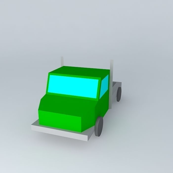 Truck free 3D model | CGTrader