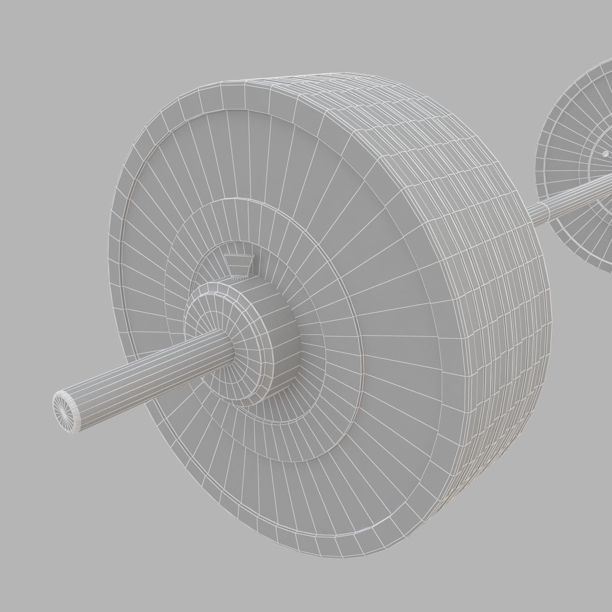Weight Lifting Barbell 3D model | CGTrader