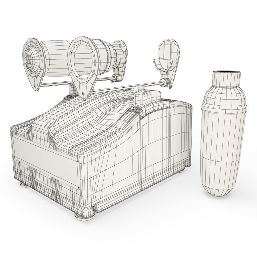 Shaker Machine 3D model | CGTrader