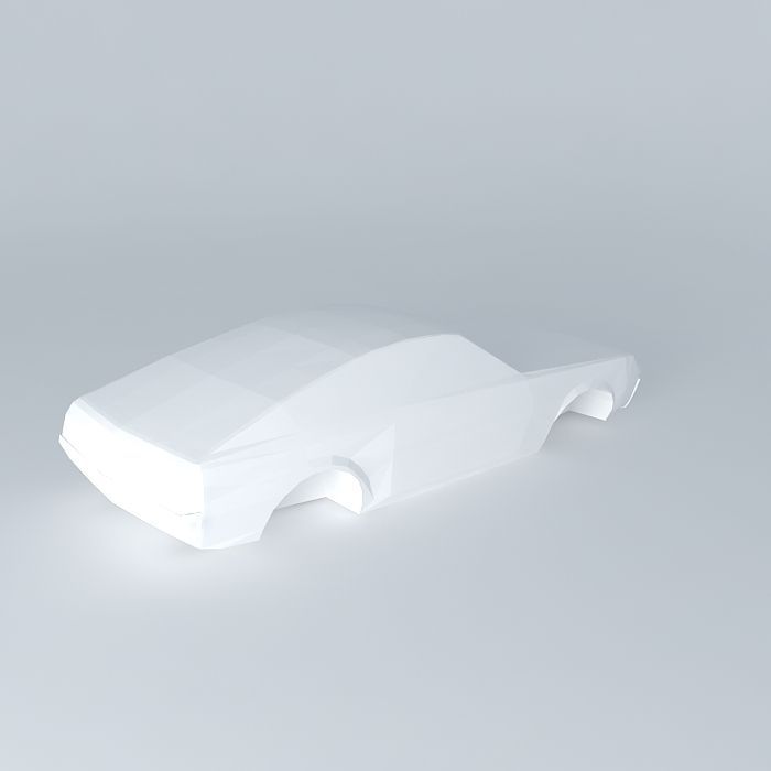 Classic Sportscar Template free 3D model | CGTrader