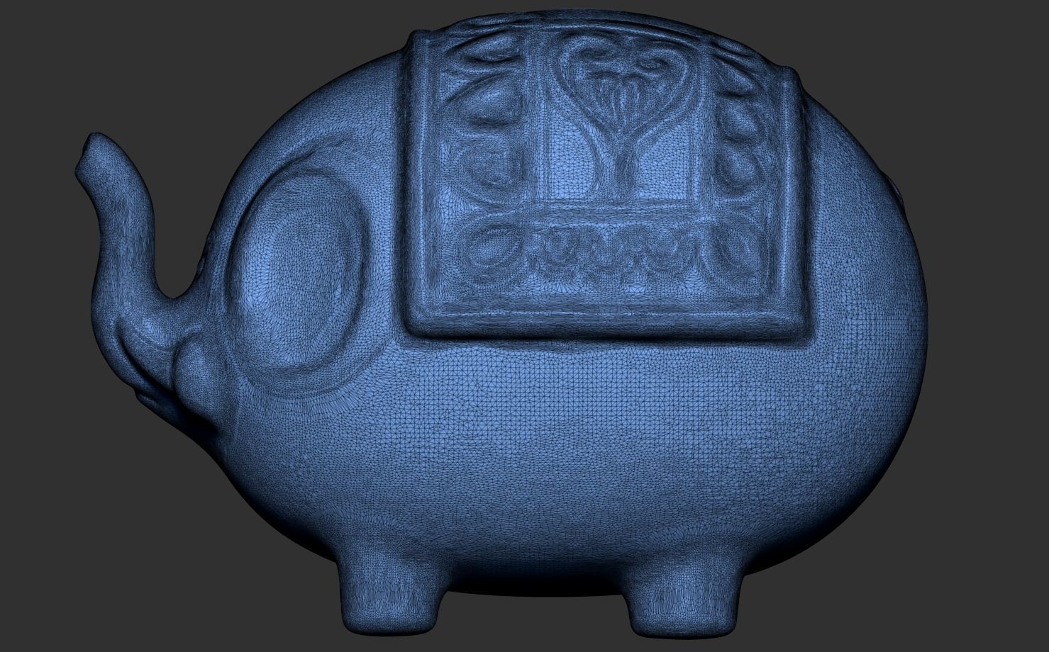 Elephant Coin Bank 3D Printing 3D model 3D printable | CGTrader