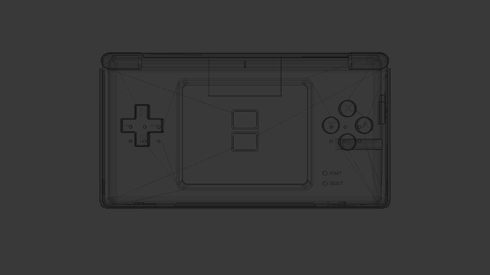 High Quality Nintendo DS Lite 3D model 3D model | CGTrader