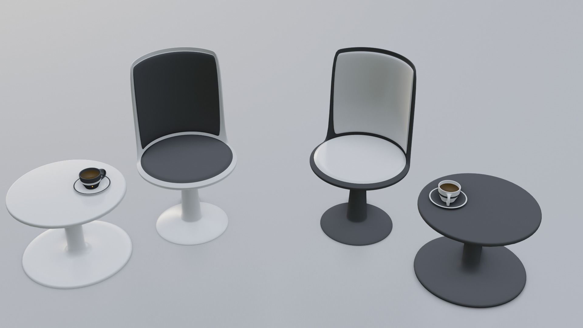 Cylinder chair free 3D model | CGTrader