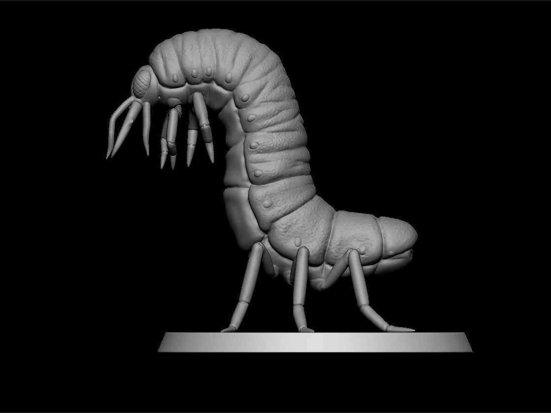 carrion crawler 3D model 3D printable | CGTrader