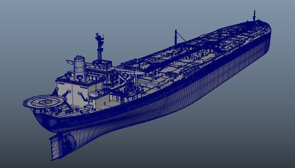 Seawise Giant Ship 3D model | CGTrader