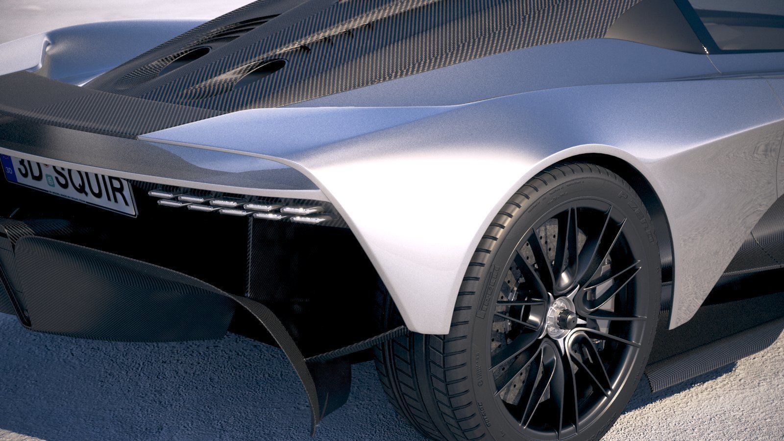 Aston Martin Valhalla 2020 3D model | CGTrader