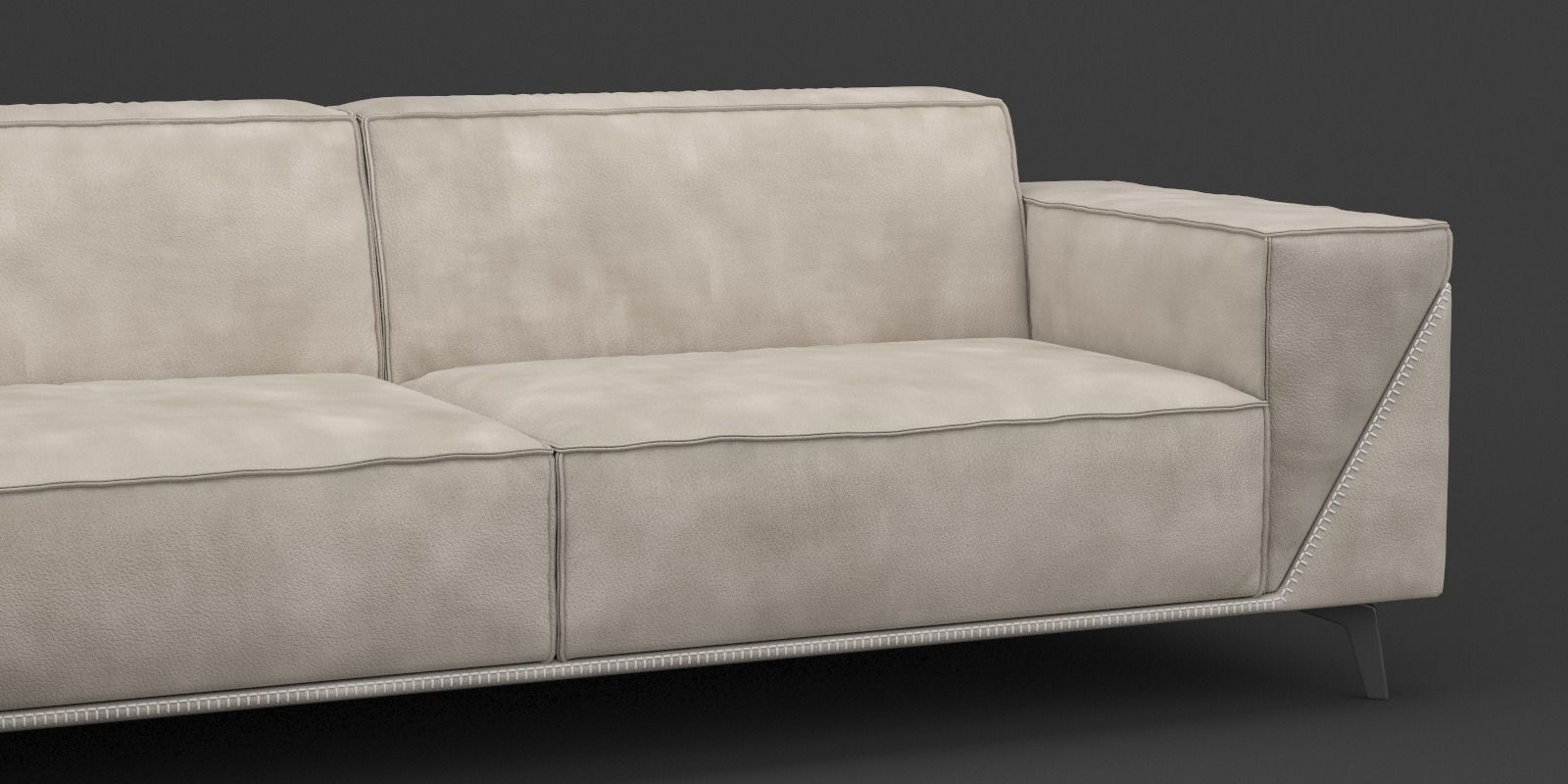 Gamma Edwin sofa 3D model | CGTrader