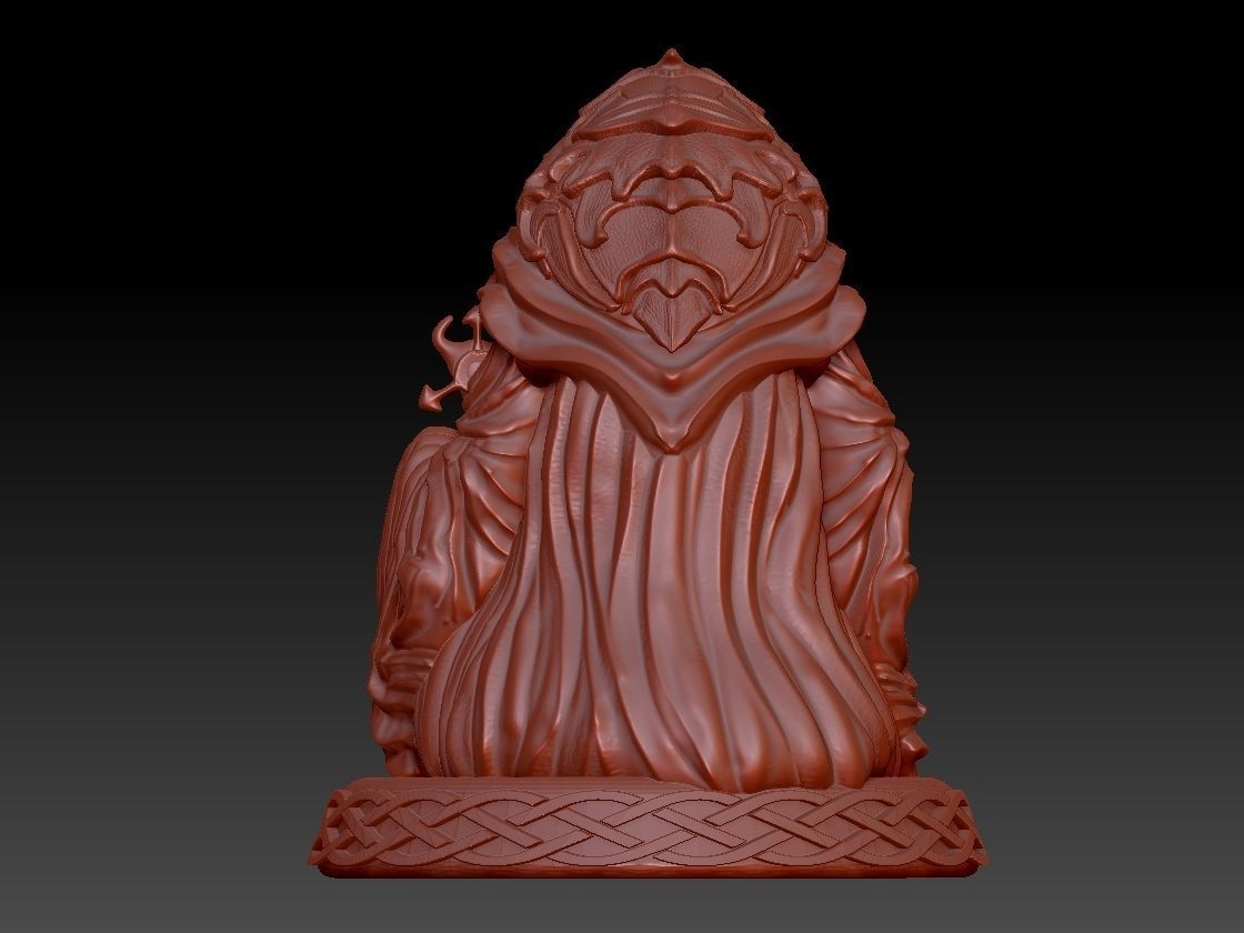 Dark Crystal - Skeksis - Chamberlain 3D model 3D printable | CGTrader