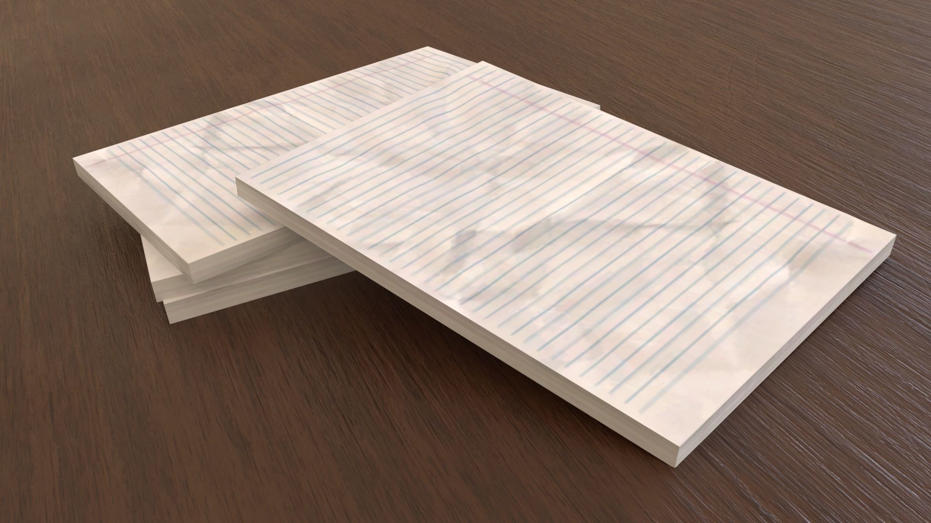 Stack of paper 3D model | CGTrader