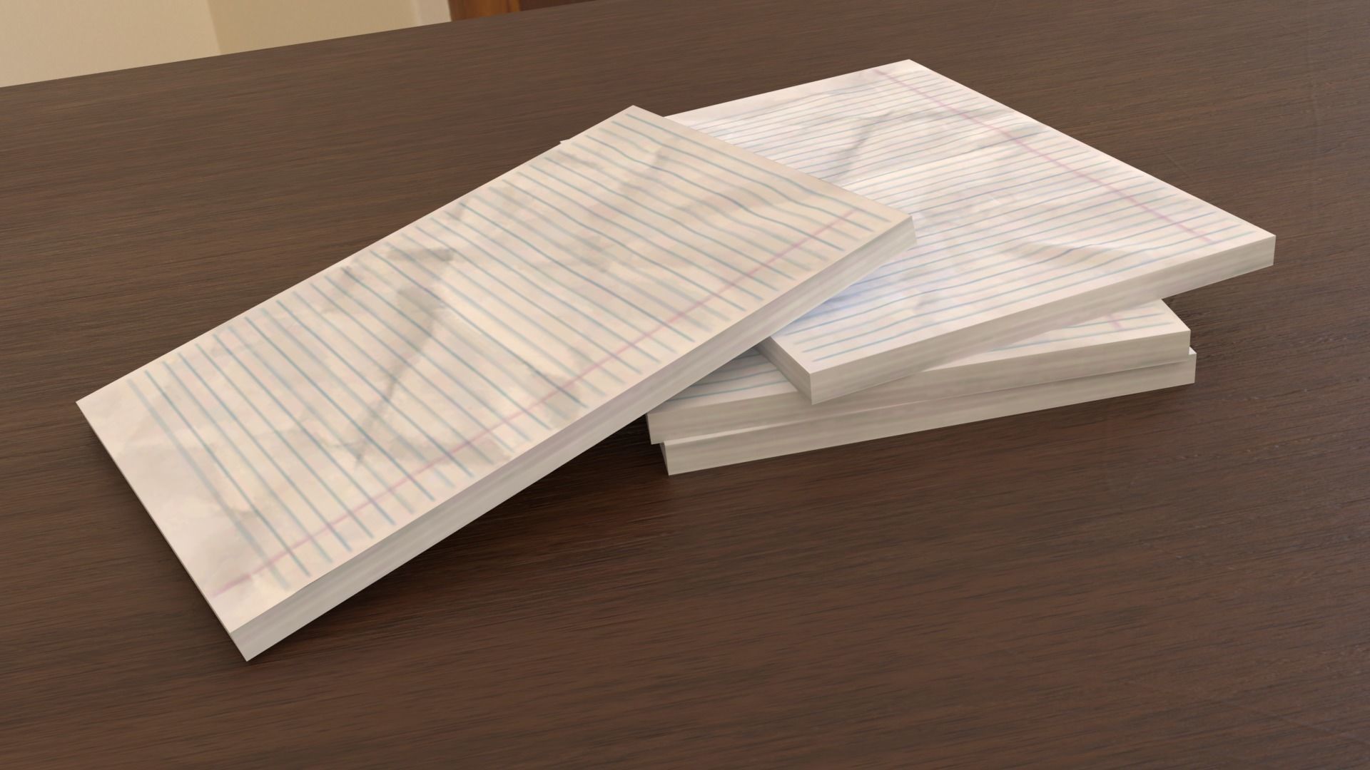 Stack of paper 3D model | CGTrader