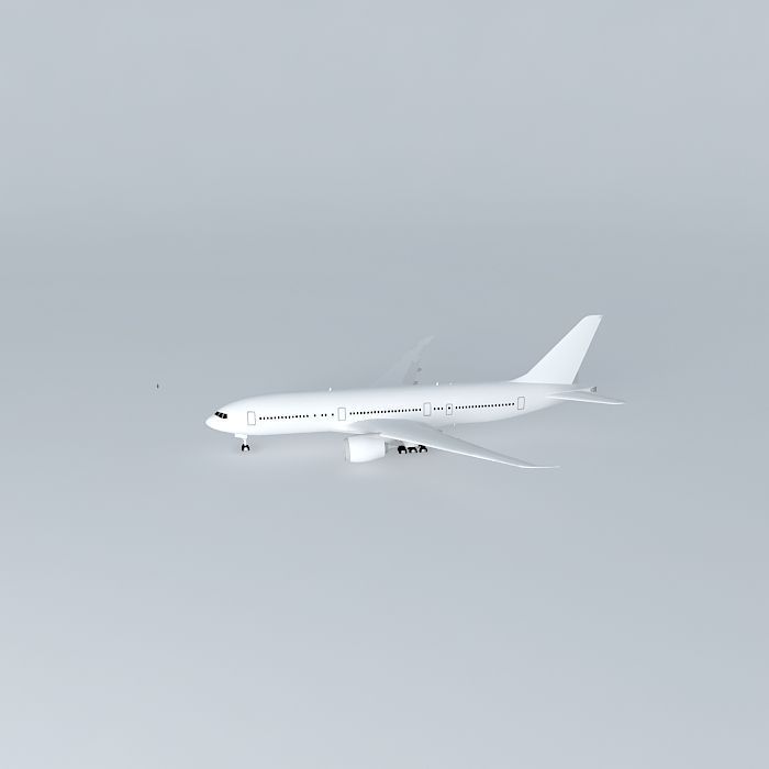 Boeing 777 free 3D model | CGTrader