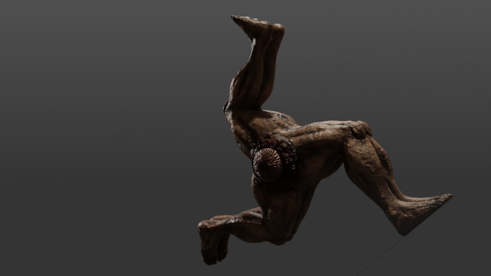3D model Triskelion legs monster VR / AR / low-poly | CGTrader