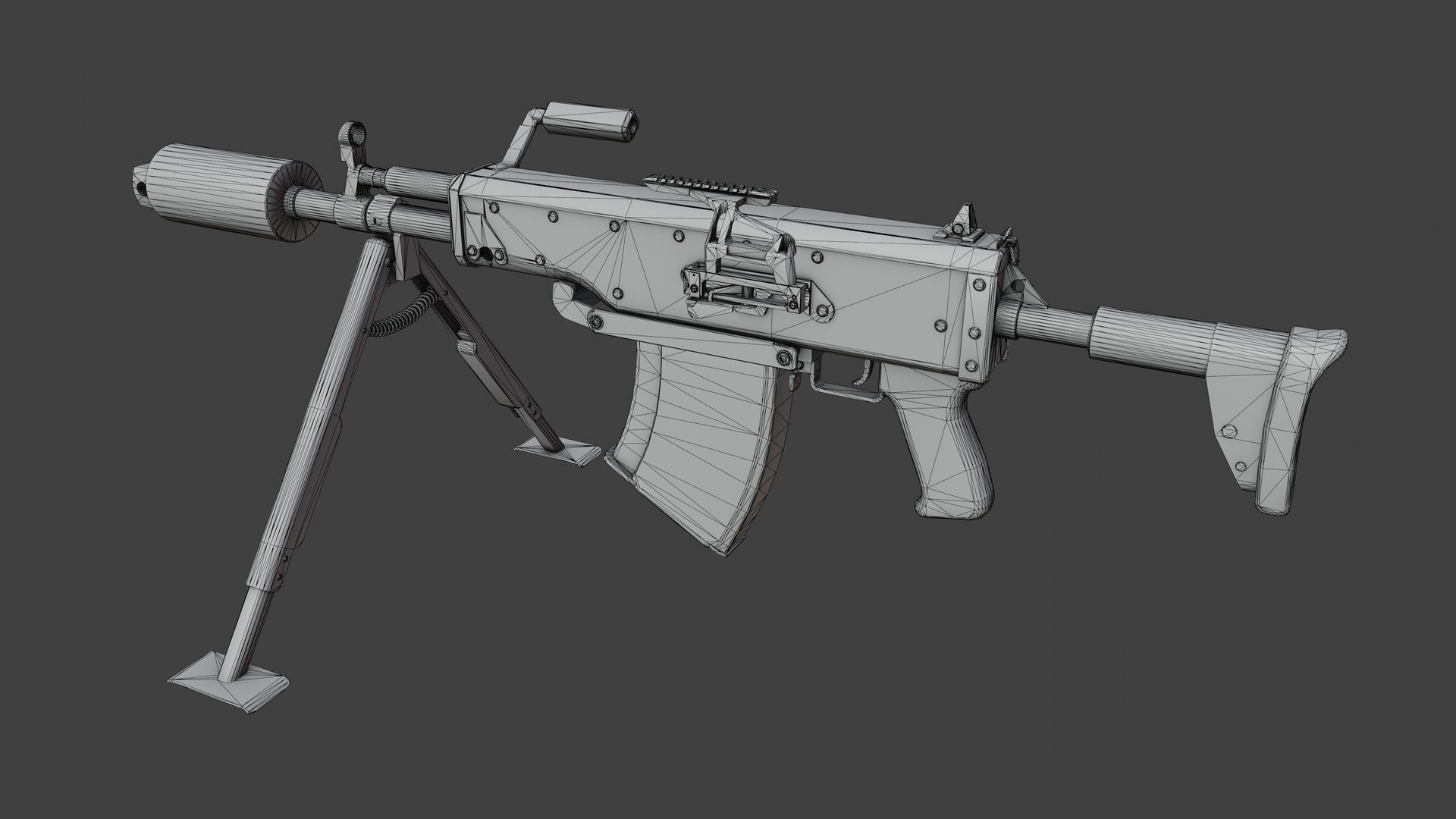3D model Russian 6p62 Rifle VR / AR / low-poly | CGTrader