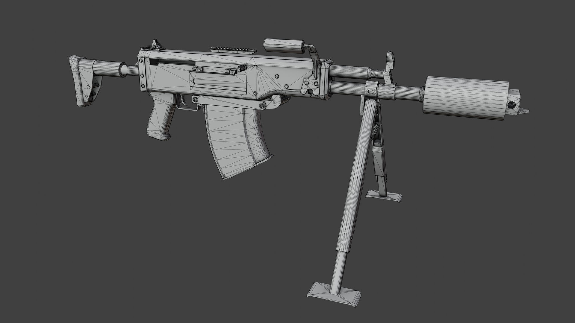 3D model Russian 6p62 Rifle VR / AR / low-poly | CGTrader