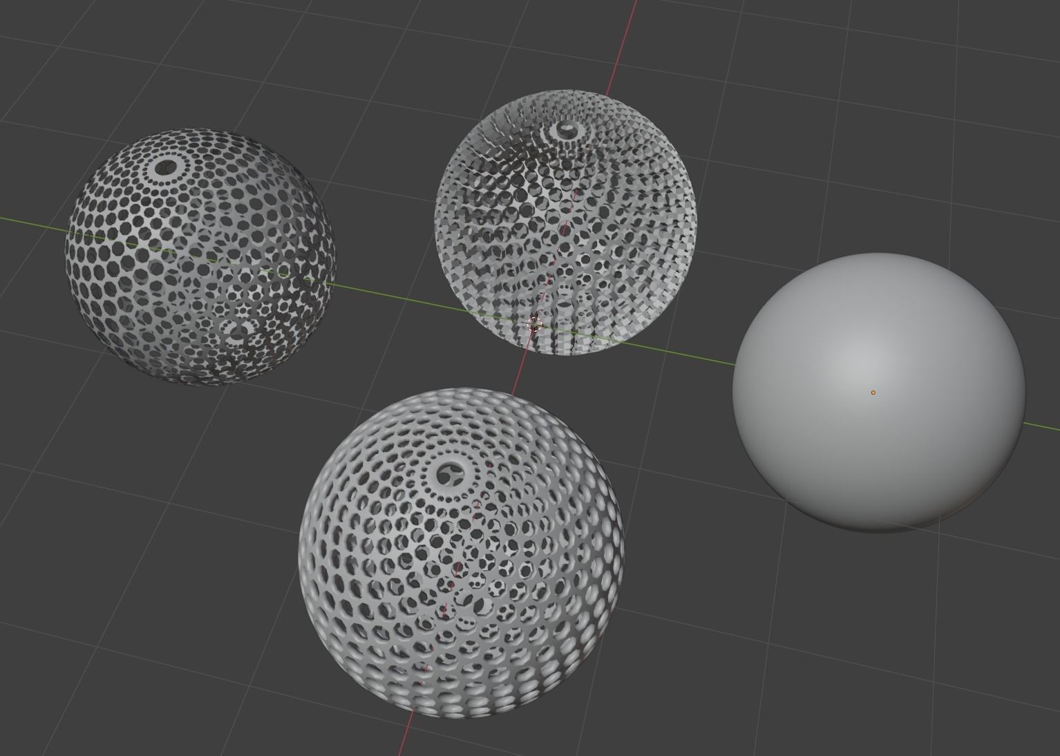 sphere lowpoly dome 3D model | CGTrader