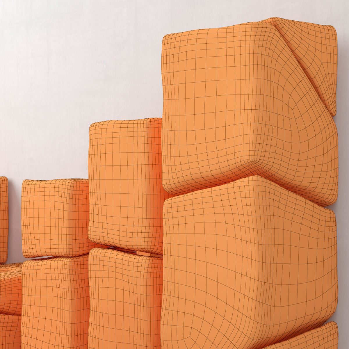 Stone cube light 3D model | CGTrader