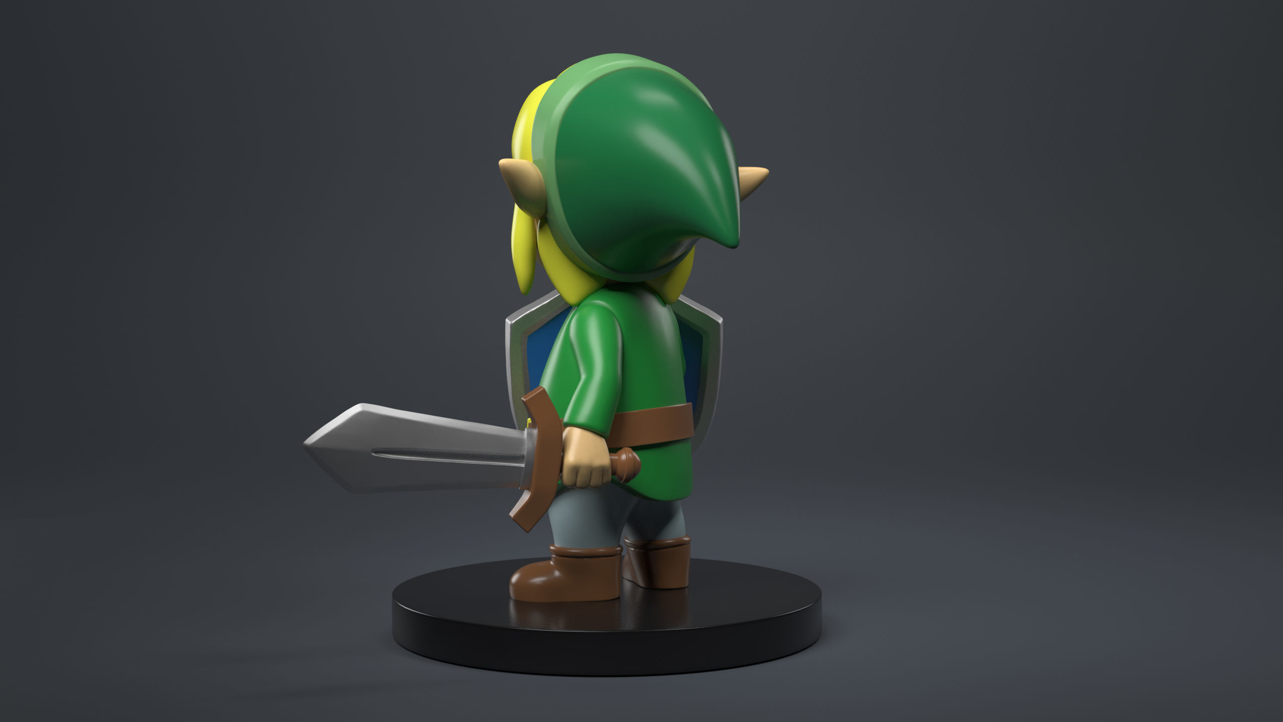 The Legend Of Zelda - Link Firgure 3D model 3D printable | CGTrader