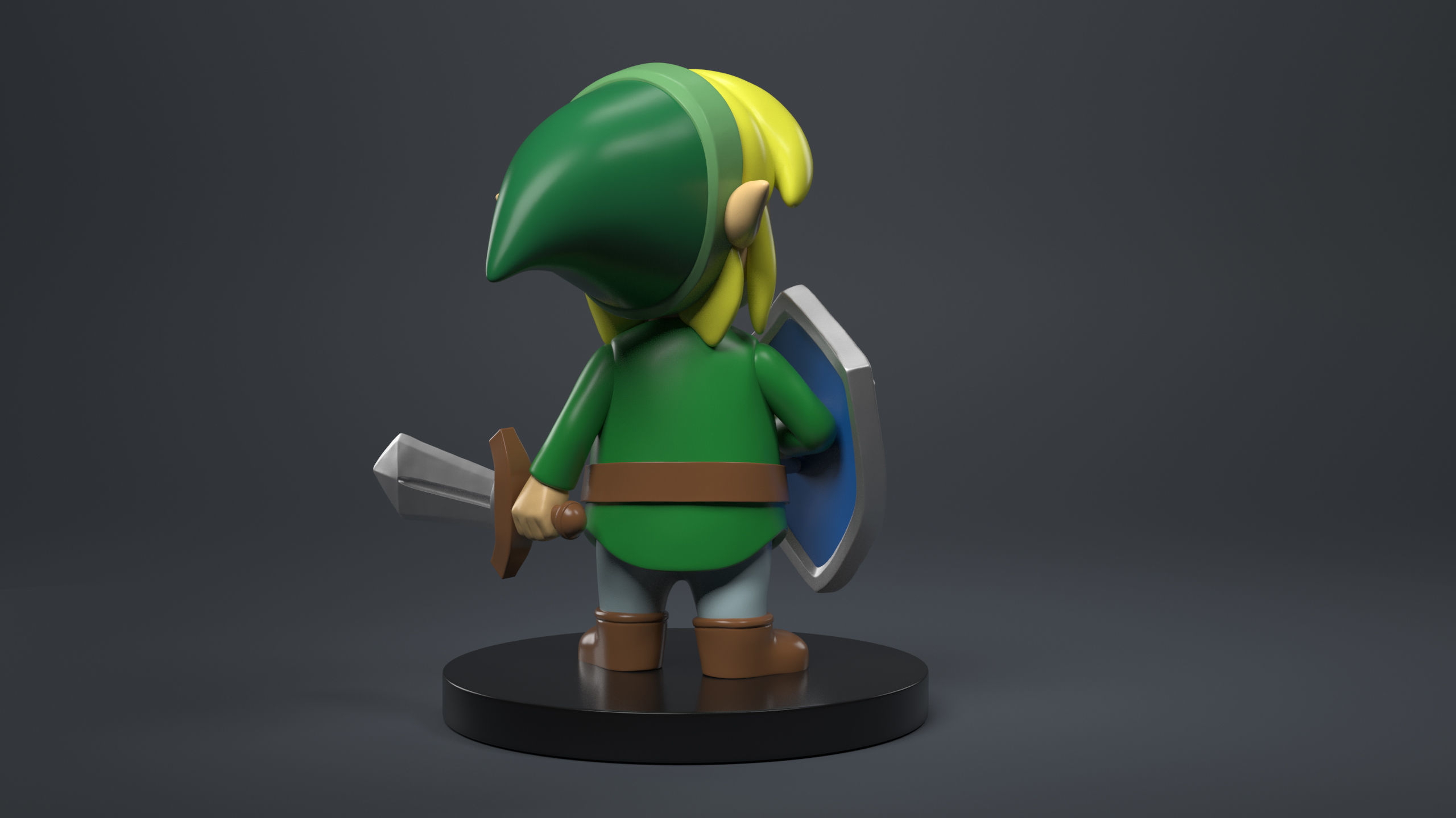 The Legend Of Zelda - Link Firgure 3D model 3D printable | CGTrader