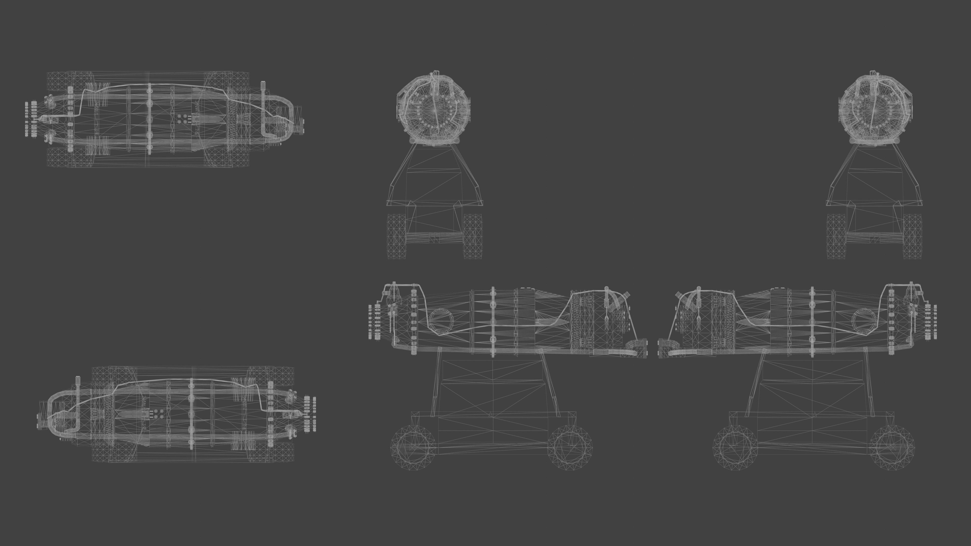 Turboprop Aircraft Engine Canada PT6 3D model | CGTrader
