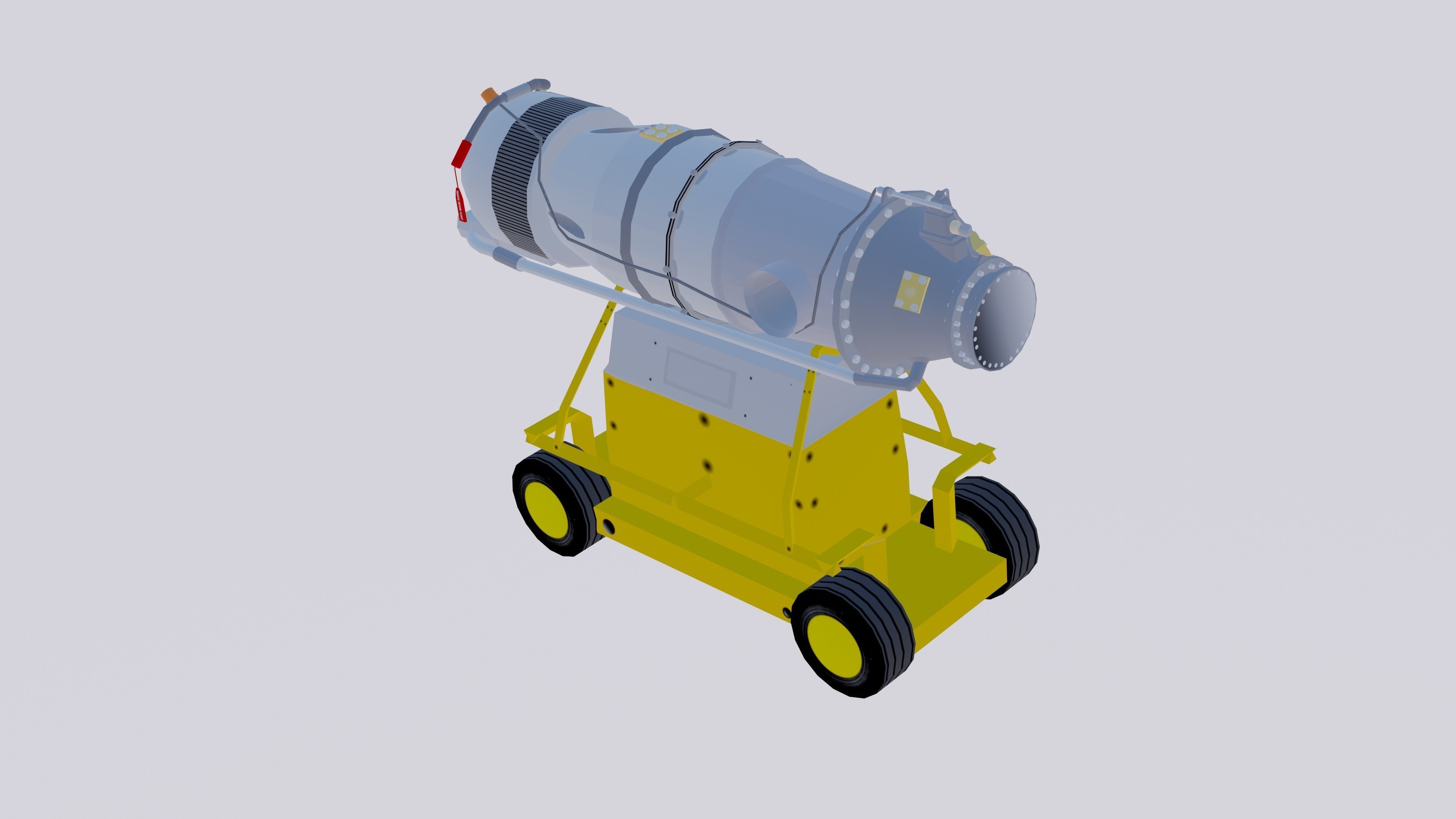 Turboprop Aircraft Engine Canada PT6 3D model | CGTrader