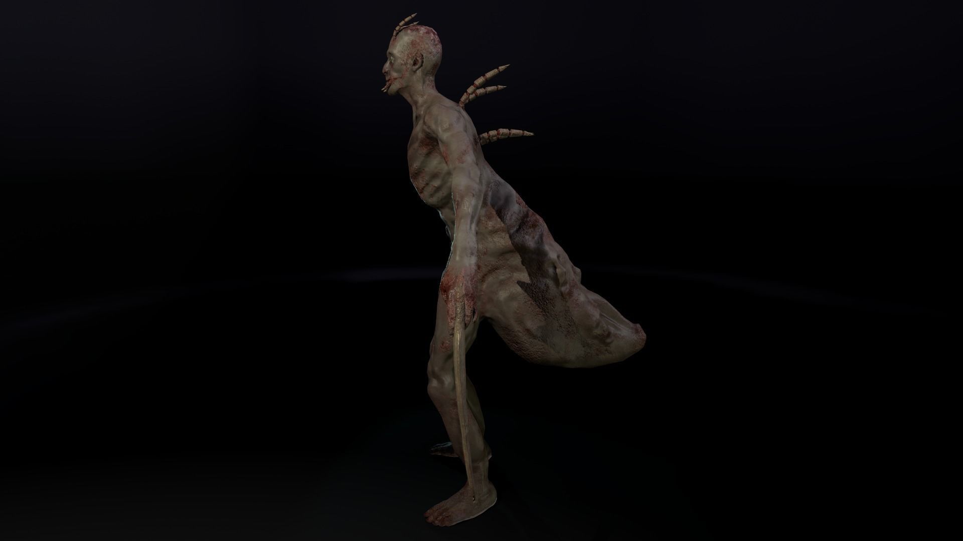 3D model Mutant mantis VR / AR / low-poly | CGTrader