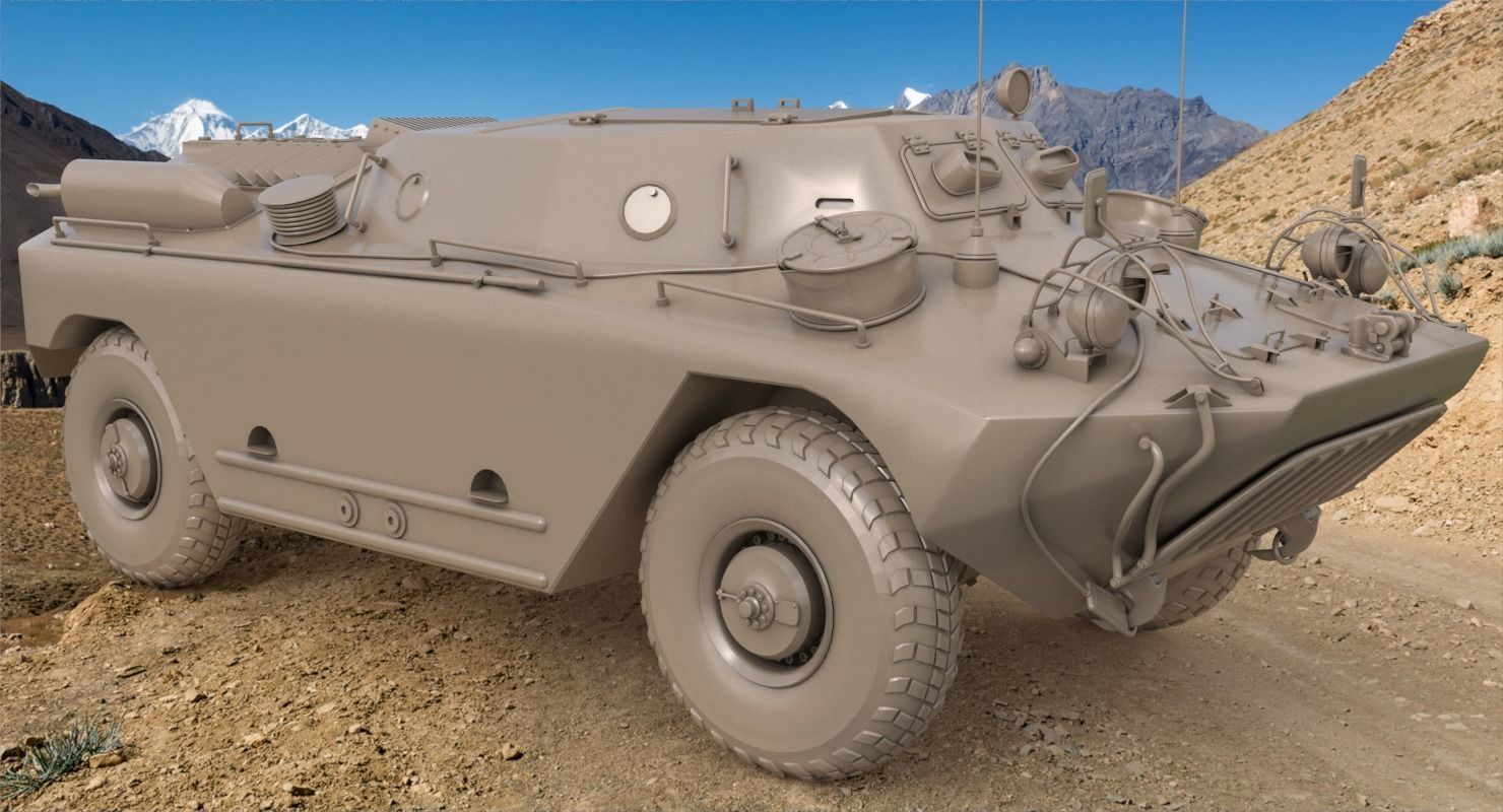 FUG OT 65 Clay V Ray 3D model | CGTrader