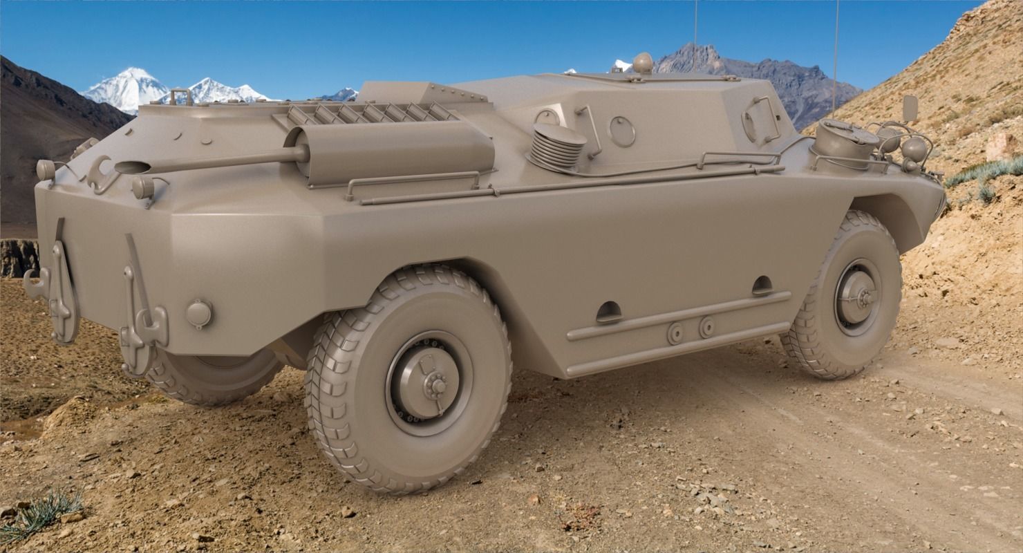 FUG OT 65 Clay V Ray 3D model | CGTrader