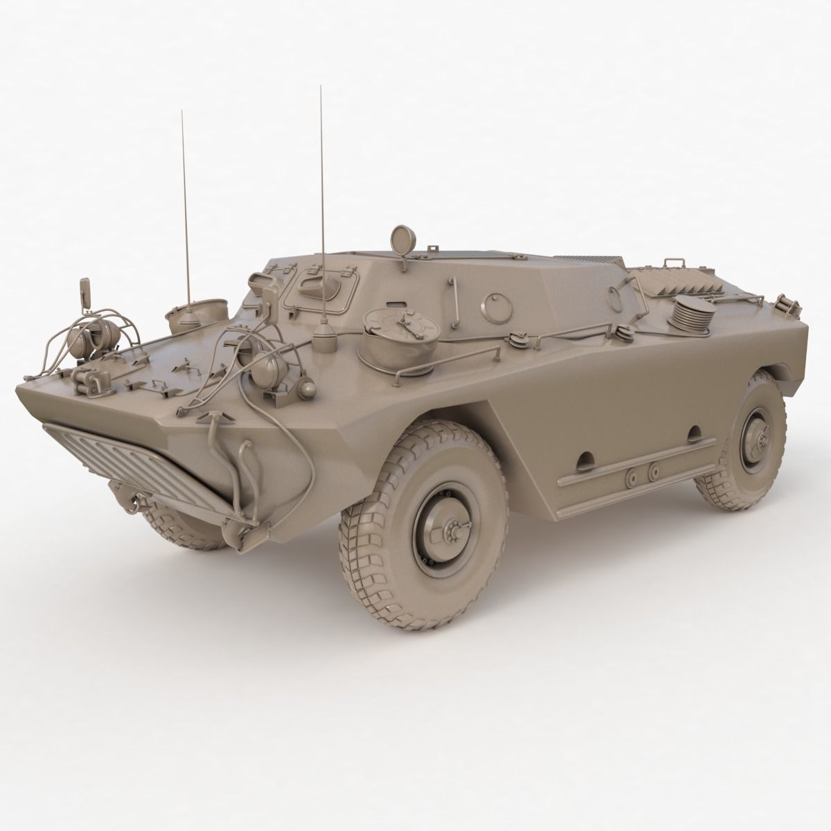FUG OT 65 Clay V Ray 3D model | CGTrader