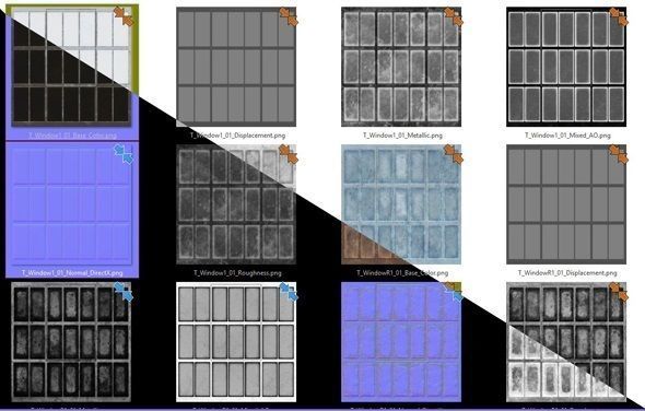 3D model Window - Game Ready - PBR air filter VR / AR / low-poly | CGTrader