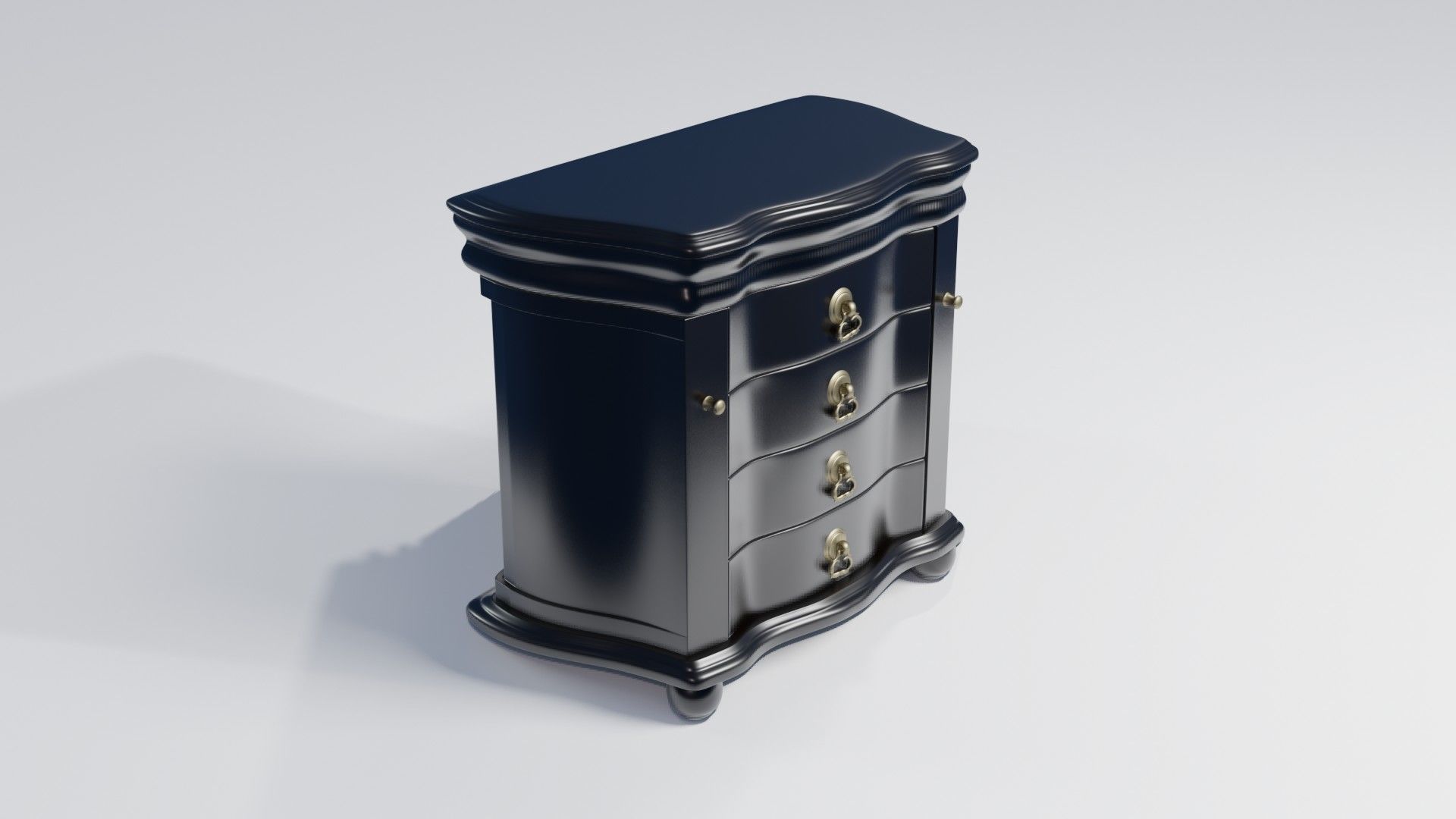 HandMade Jewelry Box free 3D model | CGTrader