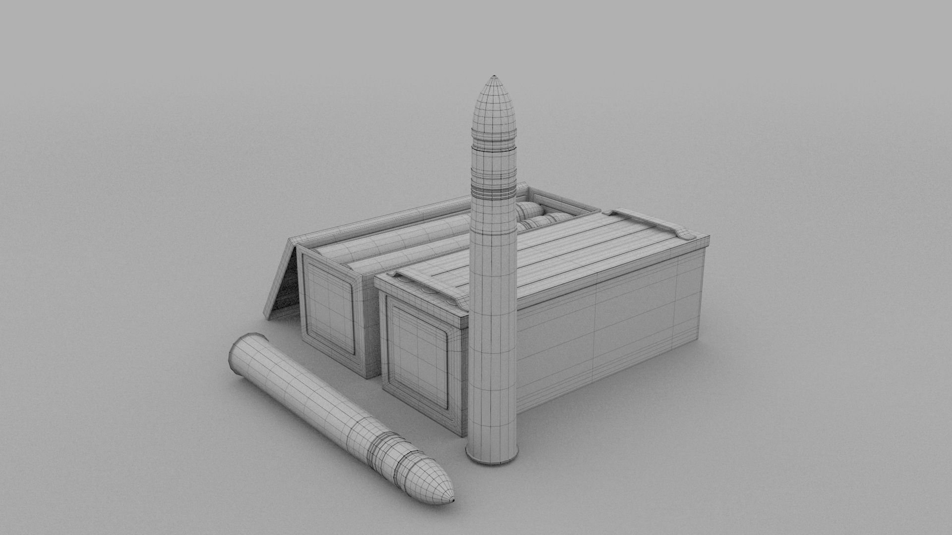 Soviet 85mm Shell 3D model | CGTrader