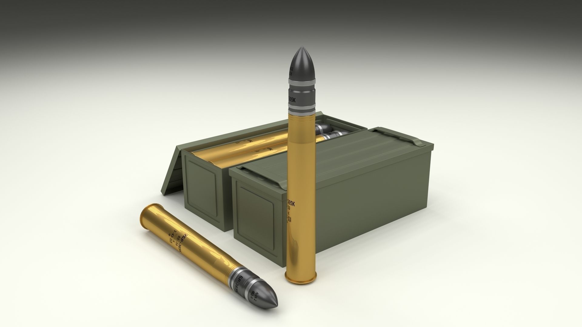 Soviet 85mm Shell 3D model | CGTrader