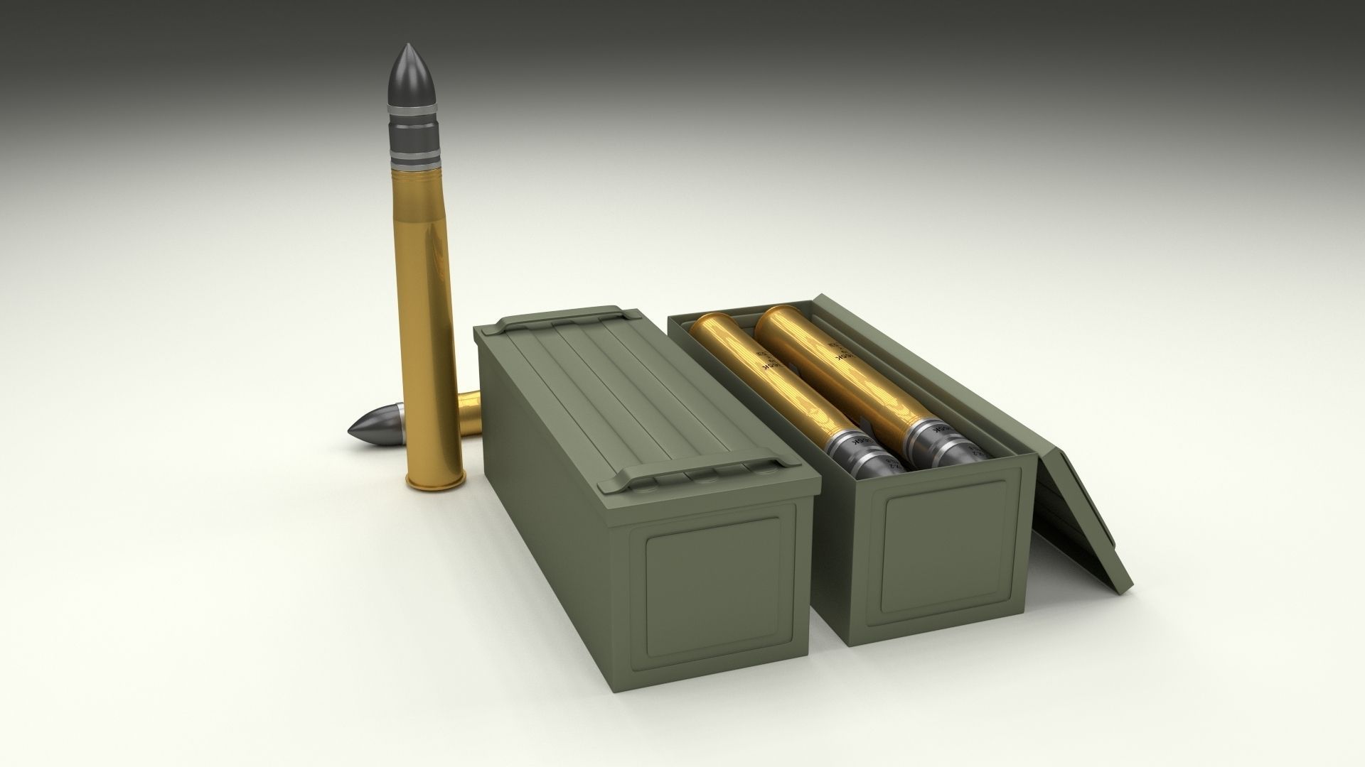 Soviet 85mm Shell 3D model | CGTrader