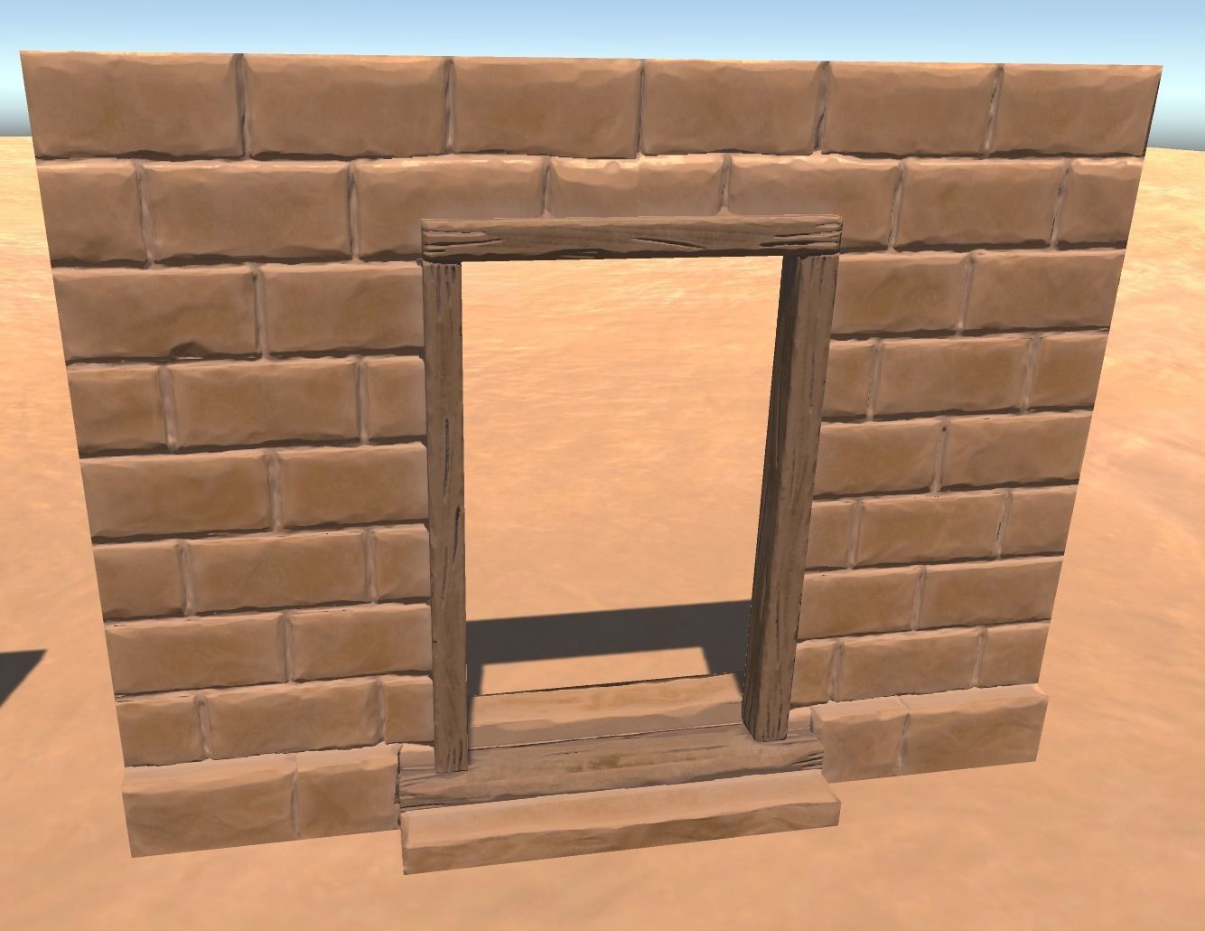 External Desert Building Kit 3D model | CGTrader