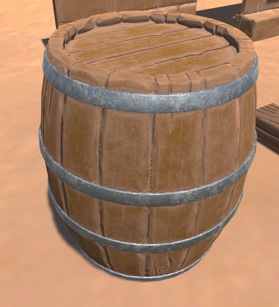 External Desert Building Kit 3D model | CGTrader