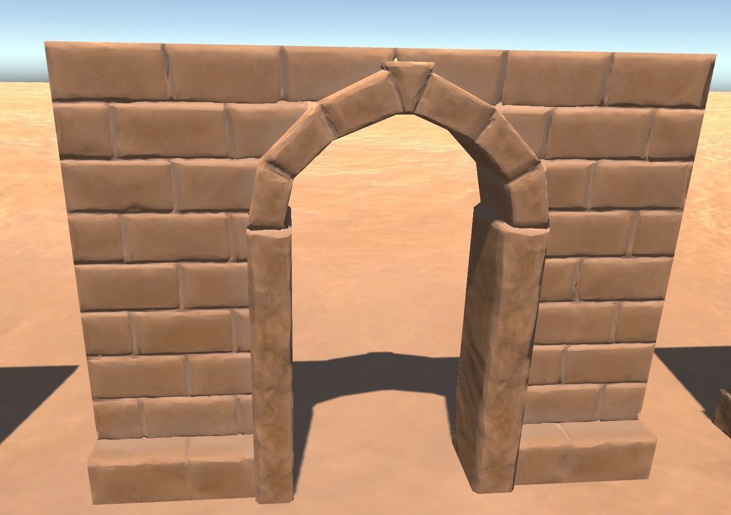 External Desert Building Kit 3D model | CGTrader