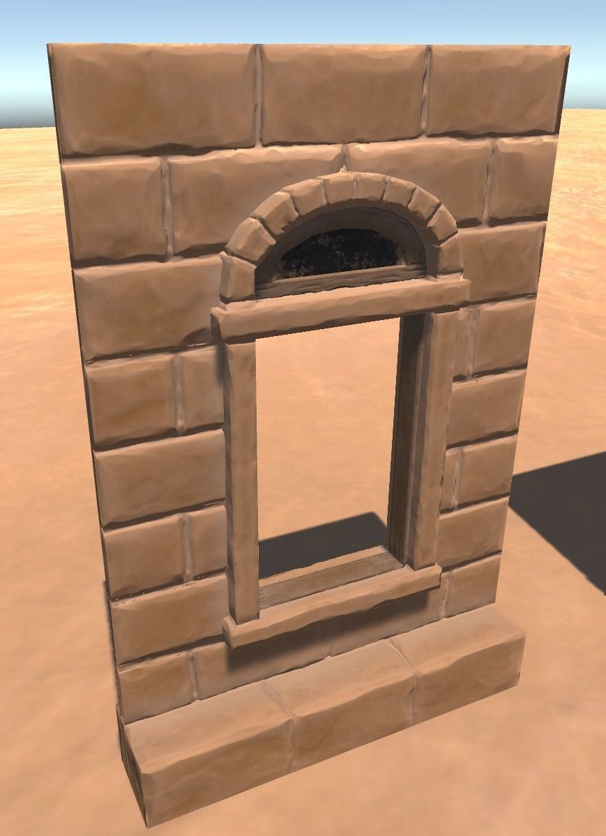 External Desert Building Kit 3D model | CGTrader