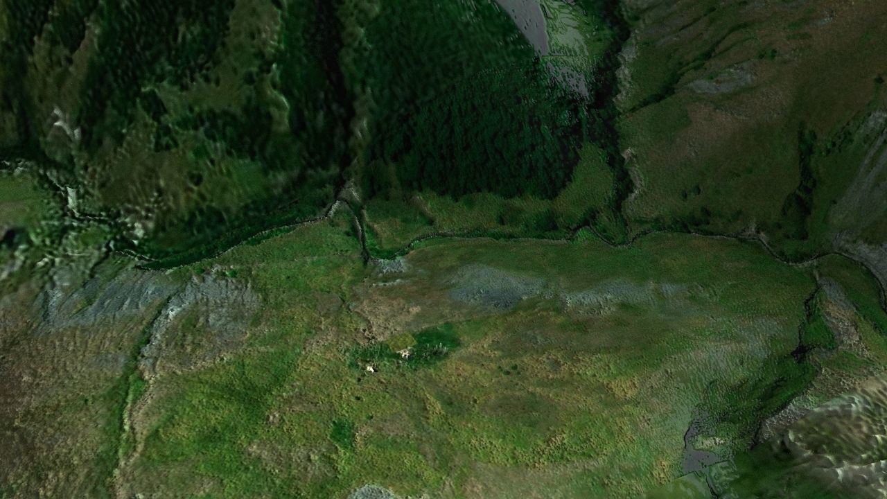 3D model Green terrain Landscape 3D model VR / AR / low-poly | CGTrader