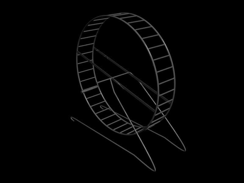 3D model Hamster Wheel VR / AR / low-poly | CGTrader