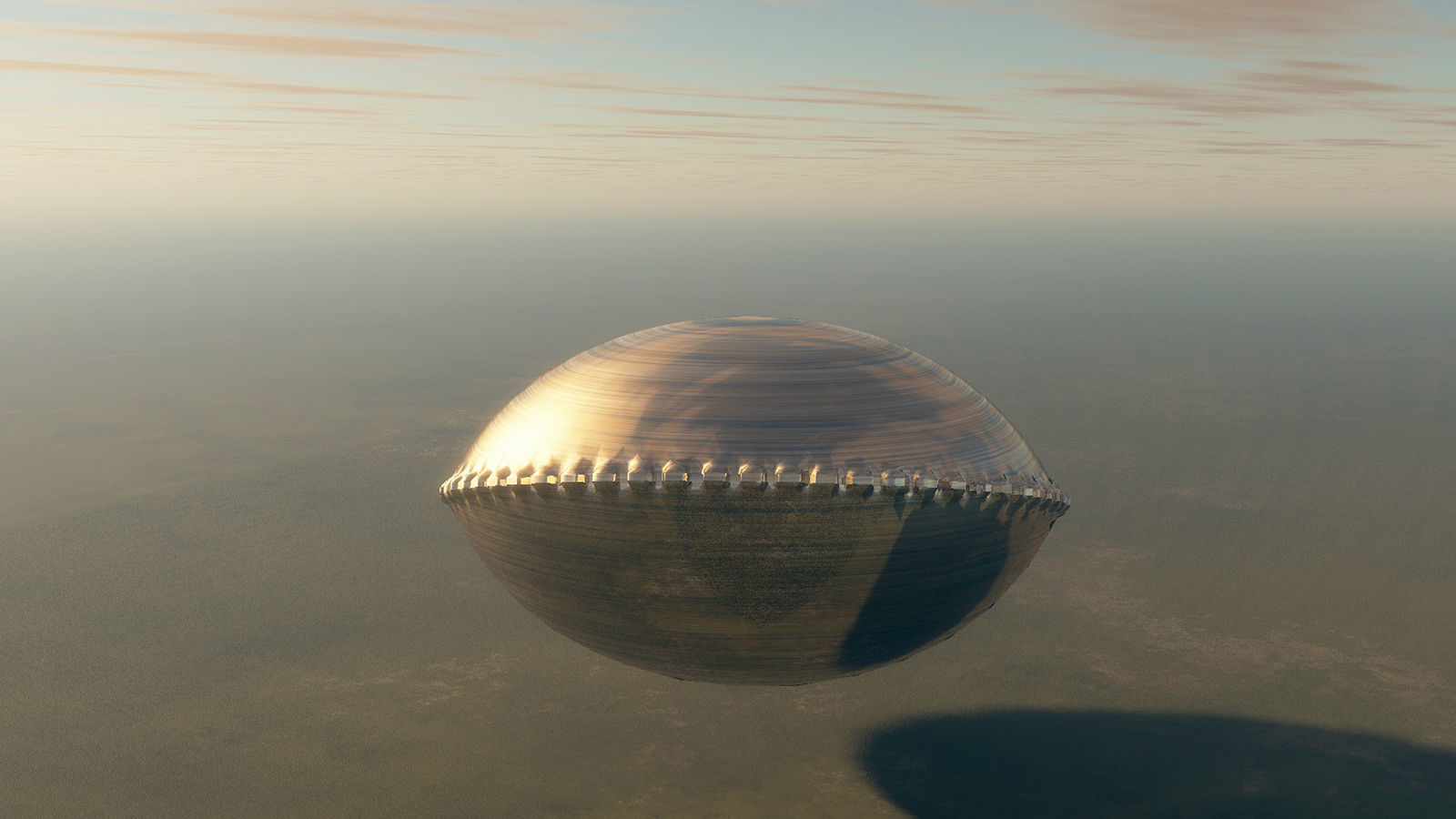 UFO or Alien Building 3D model | CGTrader