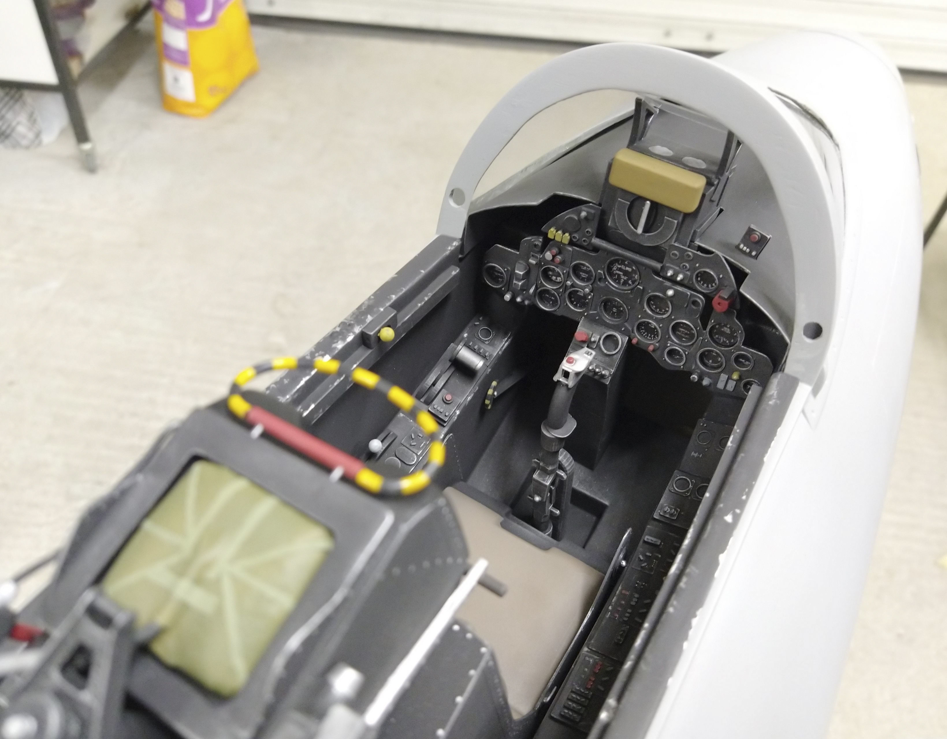 Hawker Hunter Cockpit Parts 3D model 3D printable | CGTrader