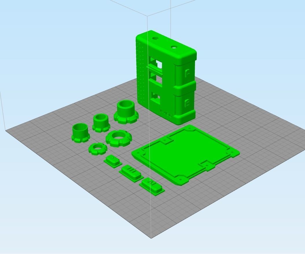 Invisio V60 style PTT shell 3D model 3D printable | CGTrader