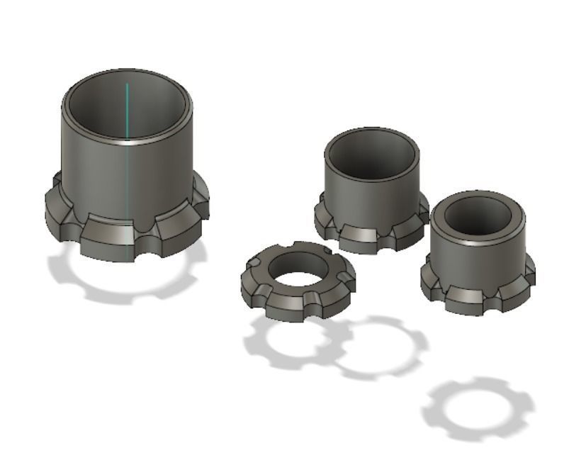 Invisio V60 style PTT shell 3D model 3D printable | CGTrader