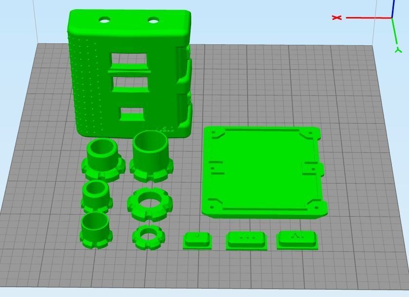 Invisio V60 style PTT shell 3D model 3D printable | CGTrader