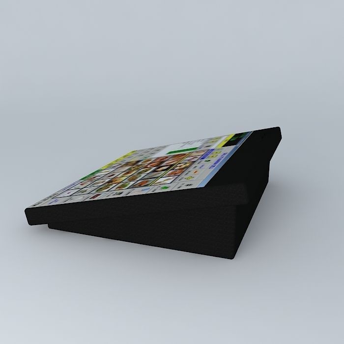 POS system free 3D model | CGTrader