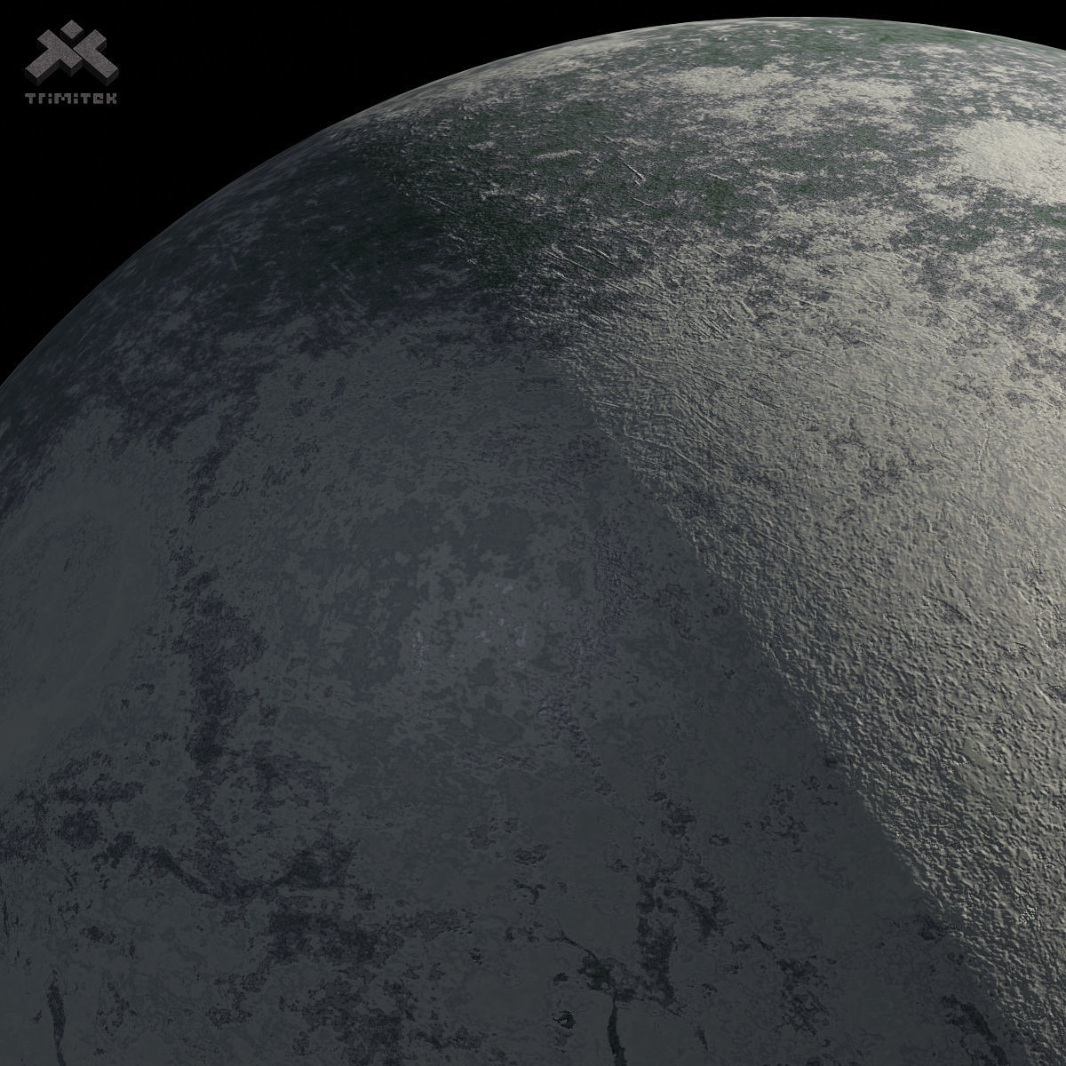 3D model Icy Moon 01 - 8k PBR VR / AR / low-poly animated | CGTrader